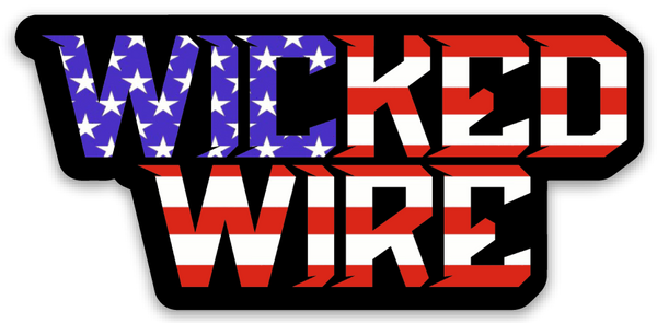 American Hardcore Sticker – Wicked Wire